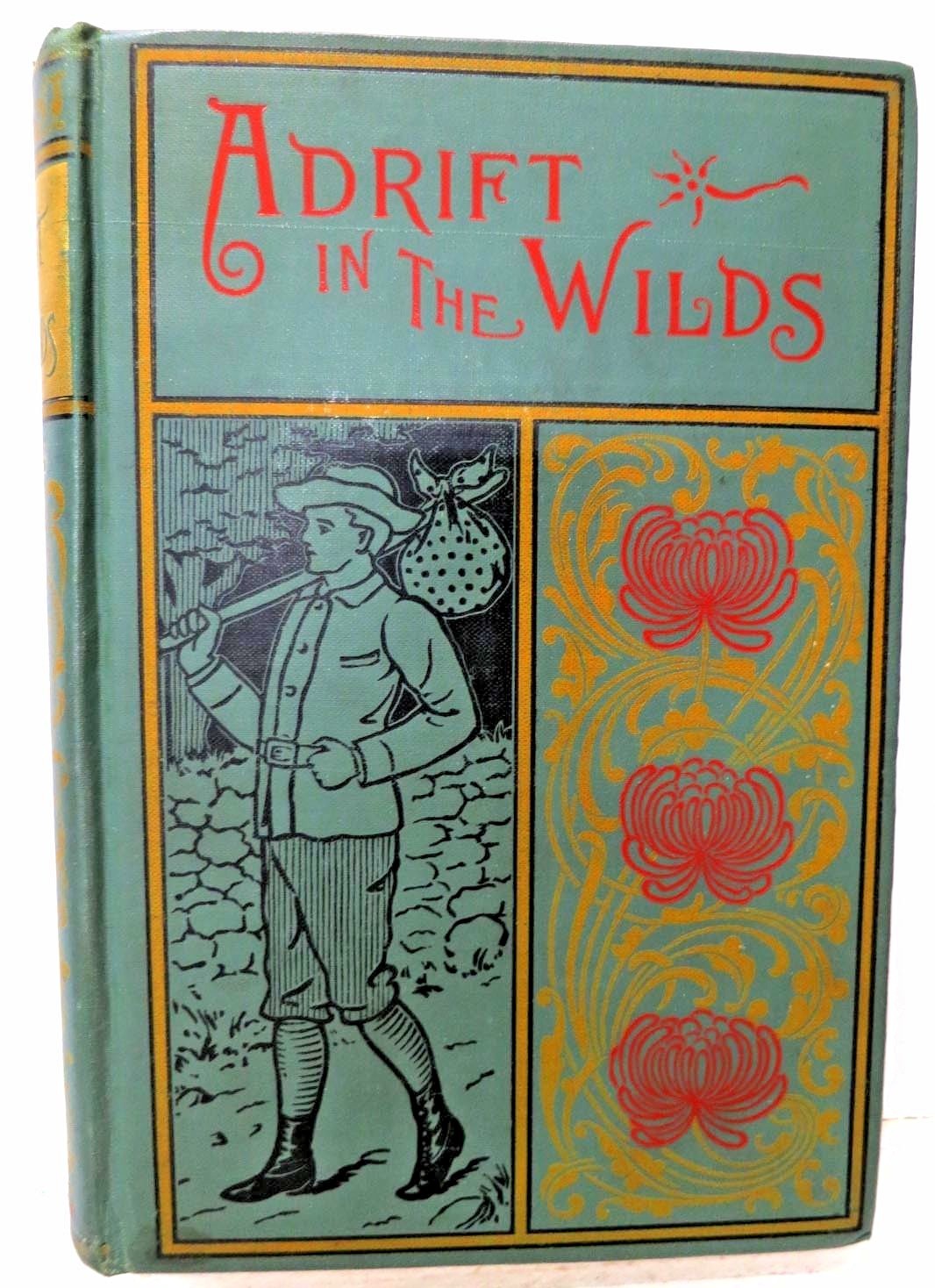 Adrift in the Wilds (two shipwrecked boys), E S Ellis, 1887, A L Burt ...