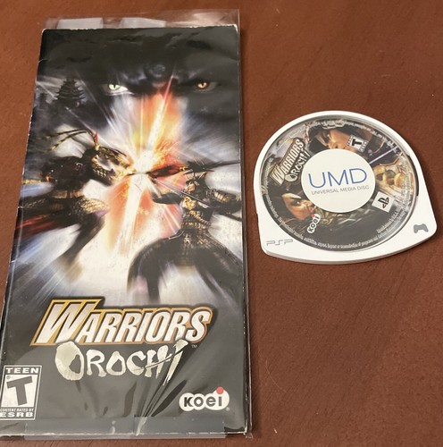 Warriors Orochi - Sony PSP Complete W/ Manual | eBay