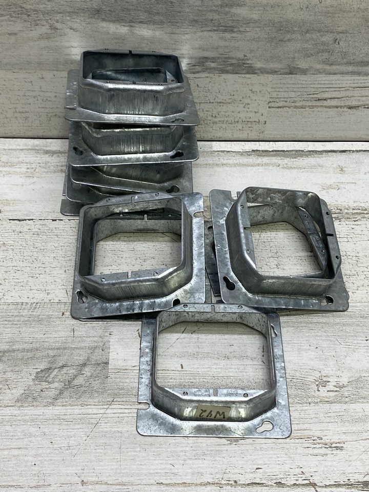 RACO 820 Electrical 4-11/16" Plaster Ring Cover 1.25” Raised Lot of 10 ...