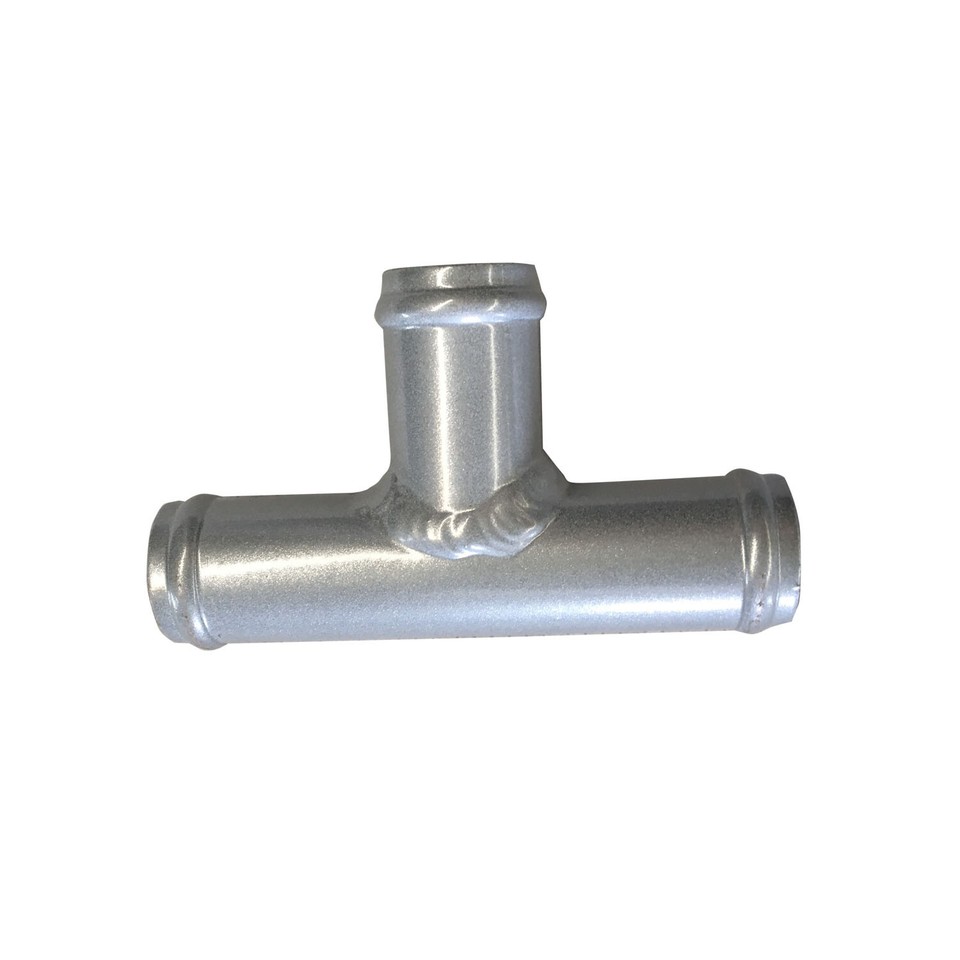 Universal 1" Aluminum Coolant T Pipe Fitting Radiator Fitting Hose ...
