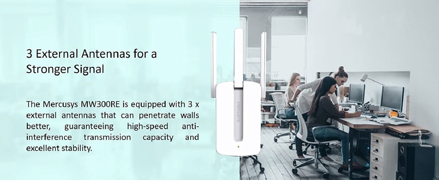WiFi Booster Internet Extender Virgin Media Range Repeater Home Network ...
