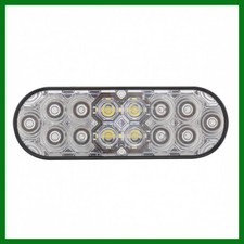 Grote 54702 - Red 6" Oval LED Stop Tail Turn Lights With Integrated ...