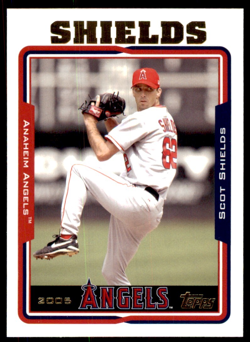 2005 TOPPS SCOT SHIELDS ANAHEIM ANGELS #65 | eBay