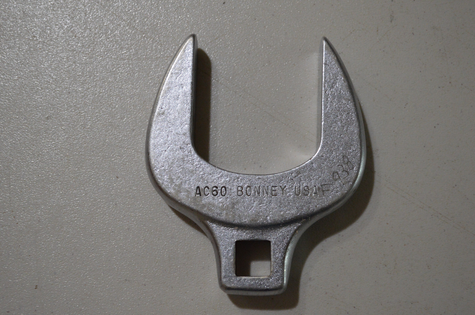 Bonney Tools 1/2 Drive 1 7/8 Open End Crowfoot Wrench Socket AC60 SAE ...