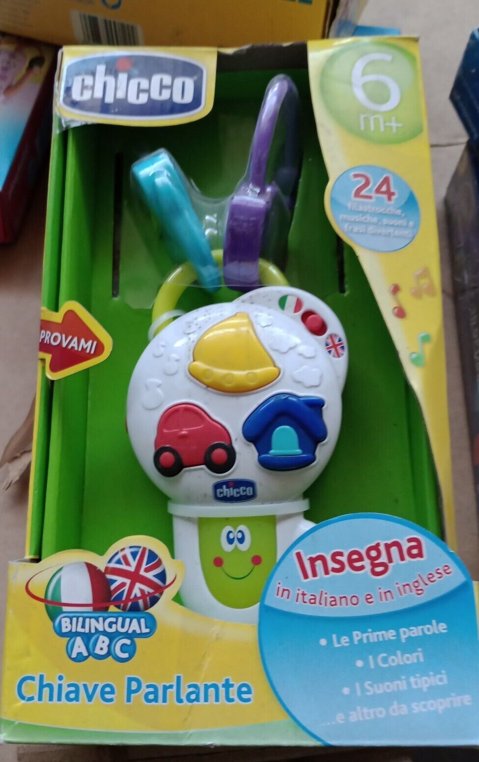 Chicco Italian And English Talking Key Game | eBay