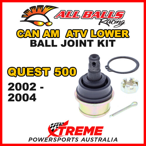 All Balls 42-1039 Can Am Quest 500 500cc 2002-2004 Lower Ball Joint Kit ...
