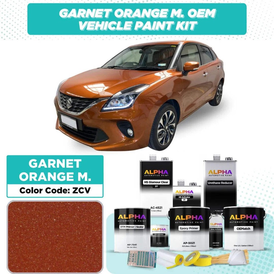 Suzuki Garnet Orange M. ZCV | OEMatch Vehicle Paint Kit | eBay