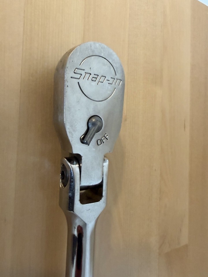 1/2" Drive Dual 80® Technology Soft Grip Long Handle Flex-Head Ratchet ...