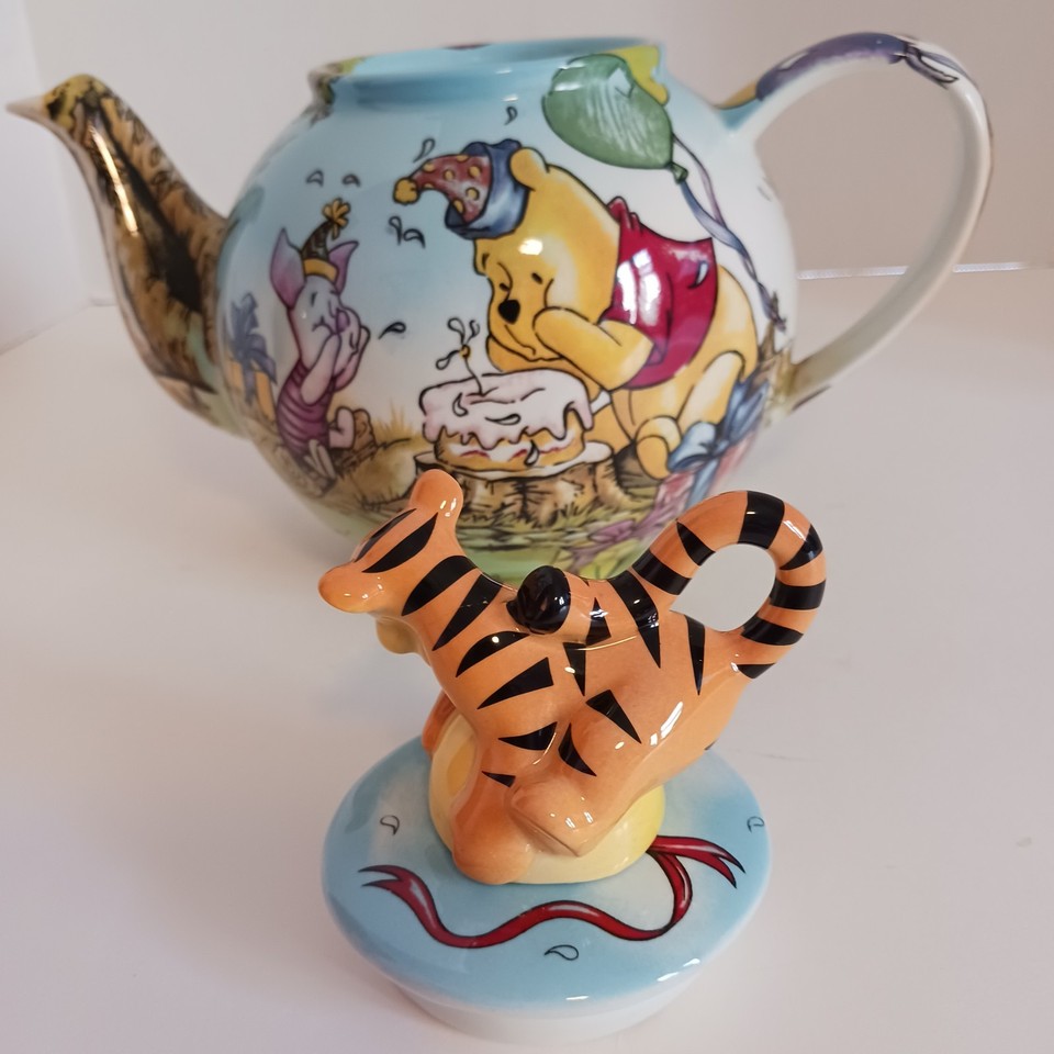 Cardew POOH'S BIRTHDAY PARTY Disney Character Teapot Collection Limited ...