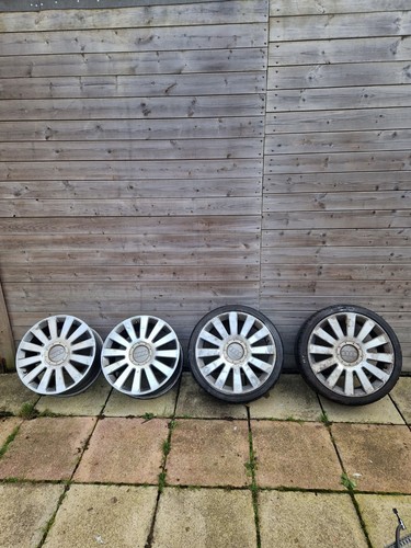 4x Multi Fit 18" Alloy Wheels 5 X 100 and 112 PCD VW Audi And More 18 ...