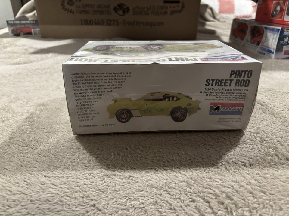 Monogram 1/24 Scale Pinto Street Rod Model Factory Sealed | eBay