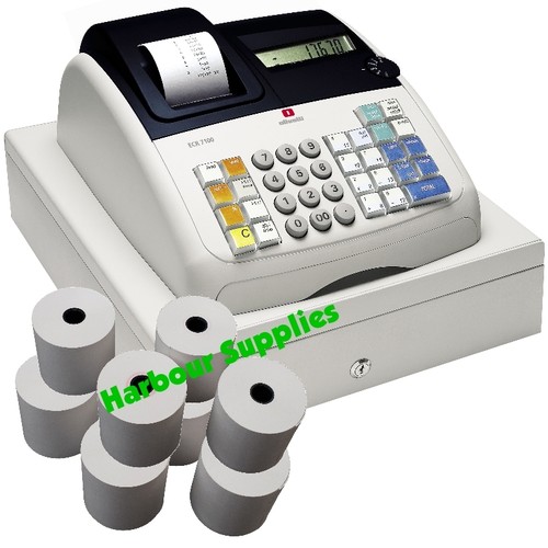 TILL ROLLS - Olivetti ECR 7100 ECR7100 ECR-7100 Cash Register Ollivetti ...