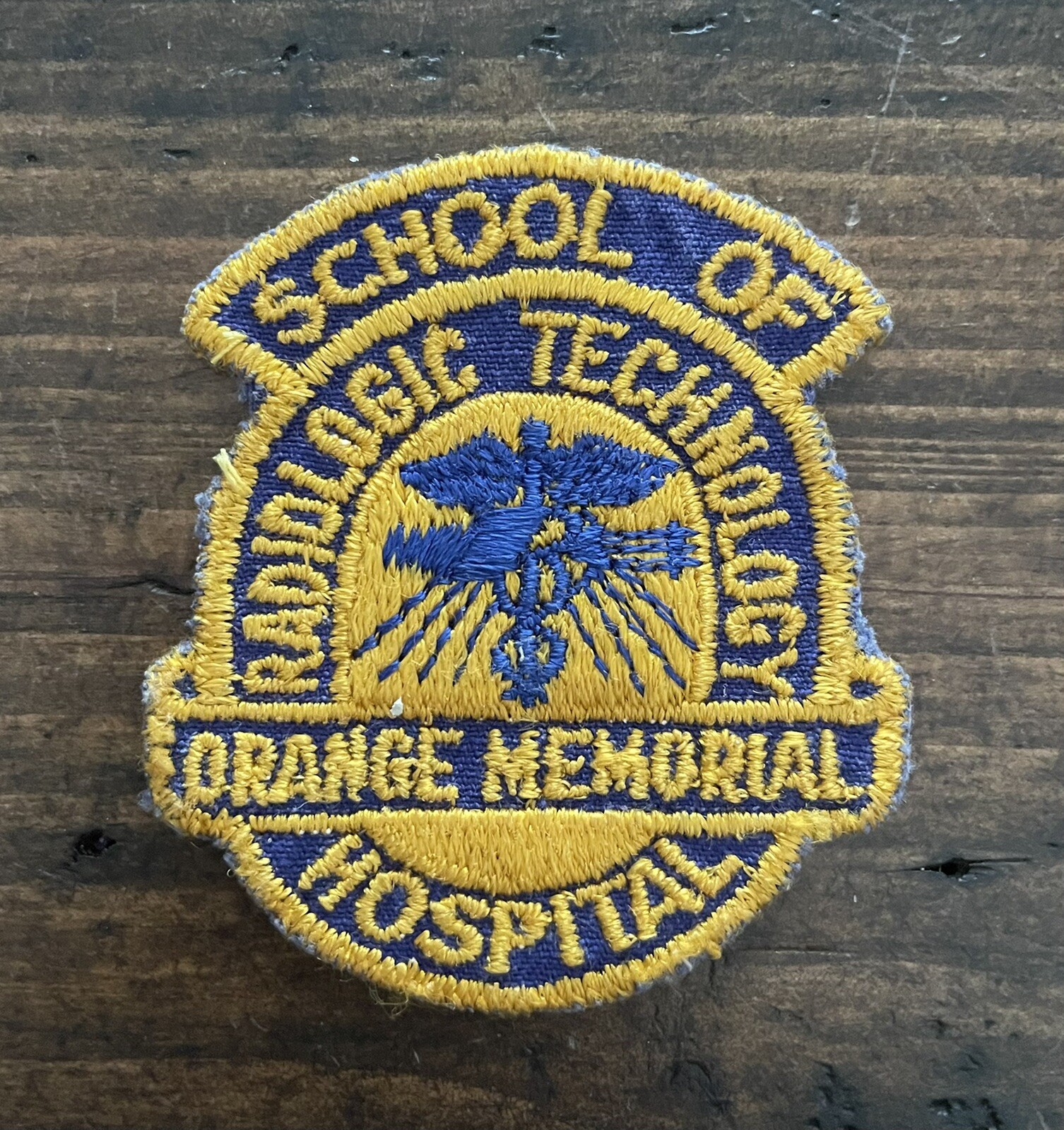 School of Radiologic Technology Orange Memorial Hospital Patch | eBay