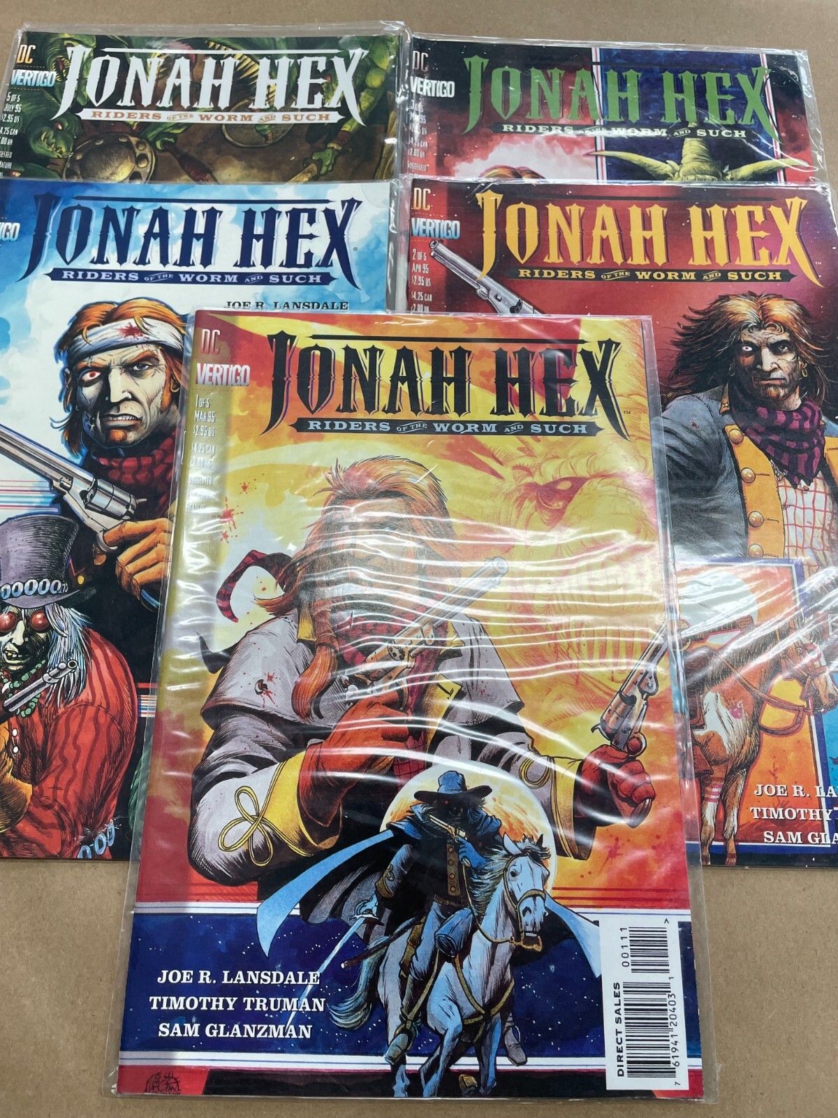 Jonah Hex Comics. Riders Of The Worm And Suck. **Lot Of 5** | eBay