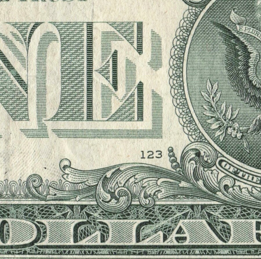 2013 San Francisco District L Run N One Dollar Bill Serial Number ...