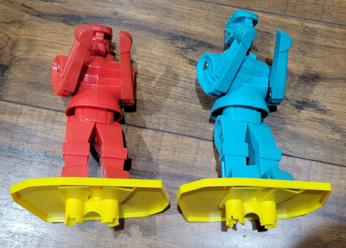 Rockem Sockem BLUE BOMBER & RED ROCKER Robots Replacement Parts Only ...