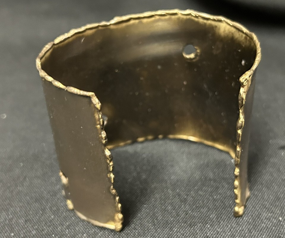 Pierced Copper Cuff Bracelet by Modernist Roz Balkin | eBay