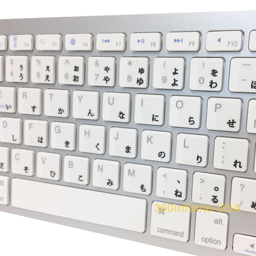 Japanese Keyboard Stickers letters laptop desktop Letters, no ...