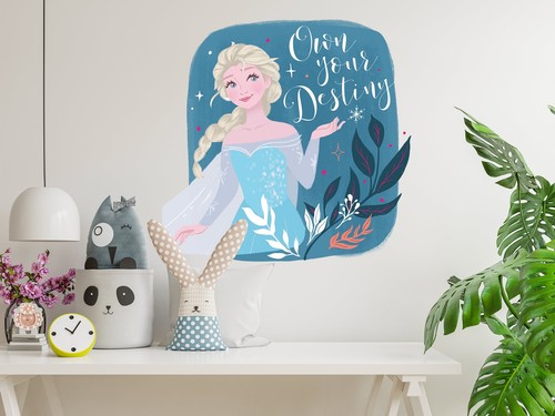 Frozen Elsa Disney Princess Decal Wall Sticker Home Decor Art Mural ...