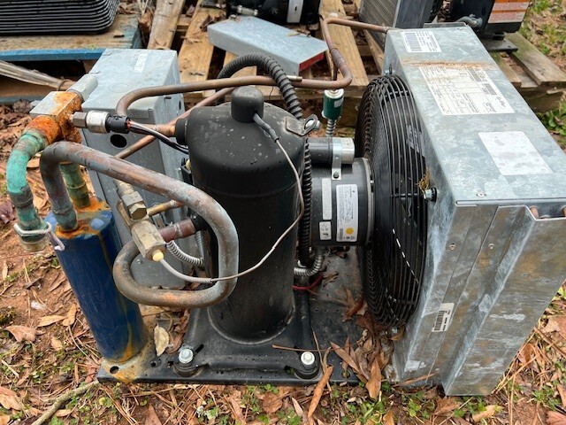 Copeland Air Cooled Condensing Unit FFAL-017Z-CFV-072 Scroll Motor 208 ...