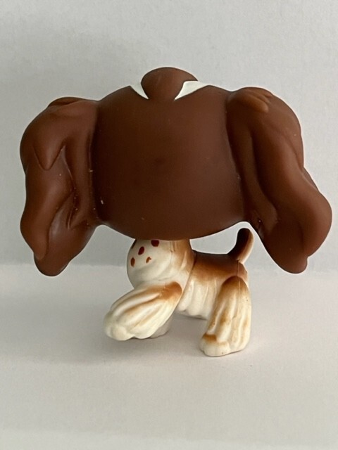 2005 Littlest Pet Shop LPS #156 Brown cocker spaniel dog | eBay