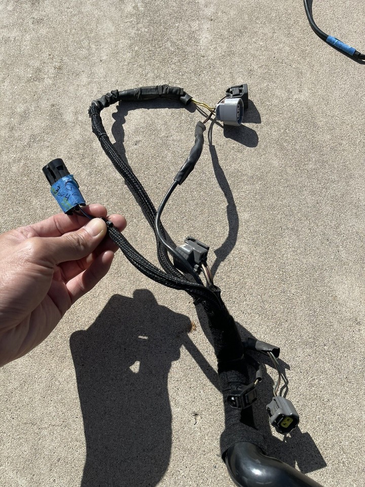 MKIV MK4 SUPRA USDM OEM 2JZGTE OBD1 engine harness: 6 speed V160 2JZ ...
