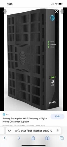 ARRIS BGW210-700 Gateway Modem Router Broadband WiFi w/ Power Supply | eBay