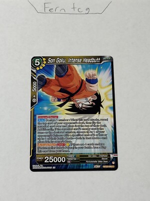 Dragon Ball Super Son Goku Intense Headbutt Common Critical Blow Ships ...
