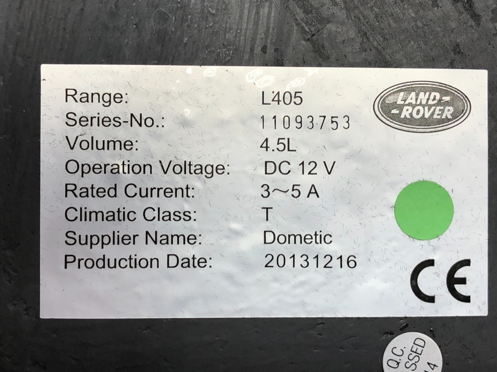 2013-2022 Range Rover L405 Center Console Cooler Refrigerator Cool Box ...