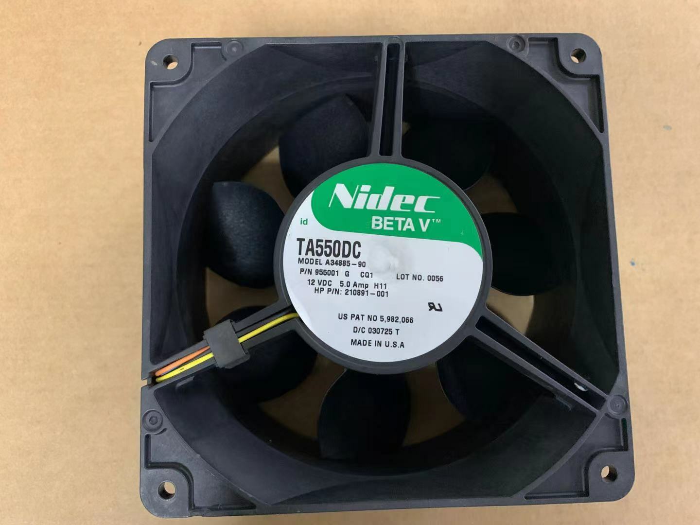 1pcs Nidec TA550DC A34885-90 DC12V 5.0A 14070 140mm Server Fan | eBay