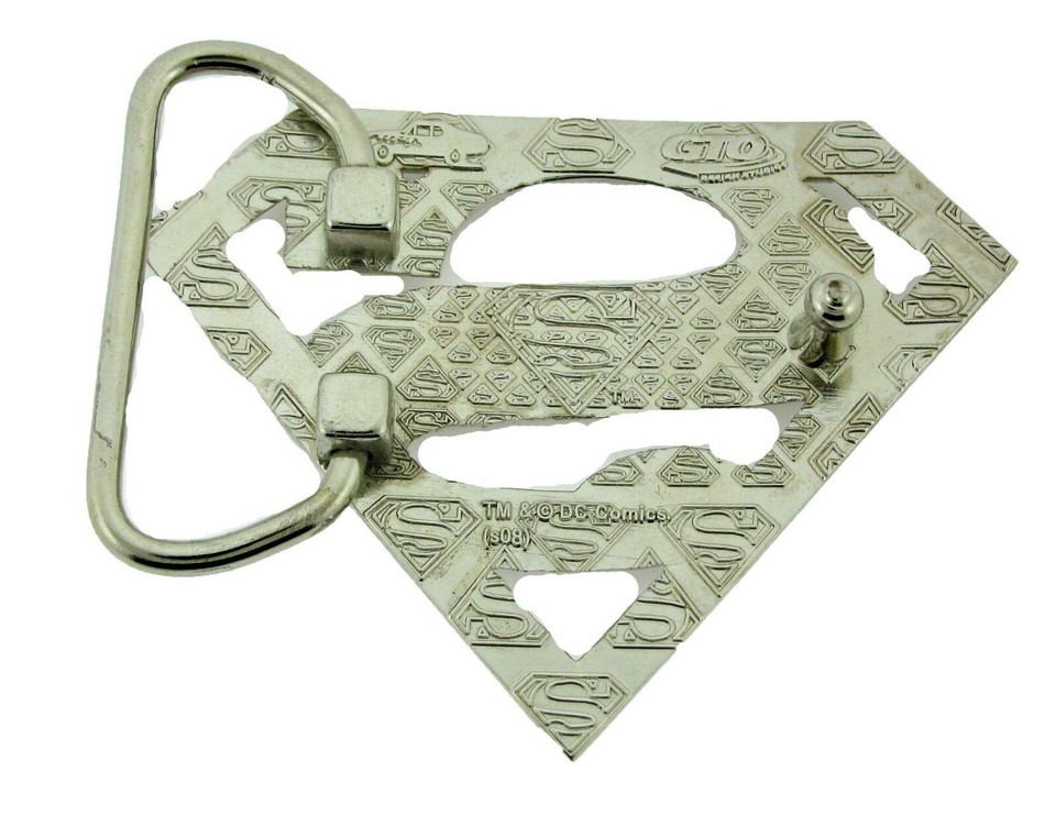 Superman Belt Buckle Superhero DC Comic Original Cosplay Halloween ...