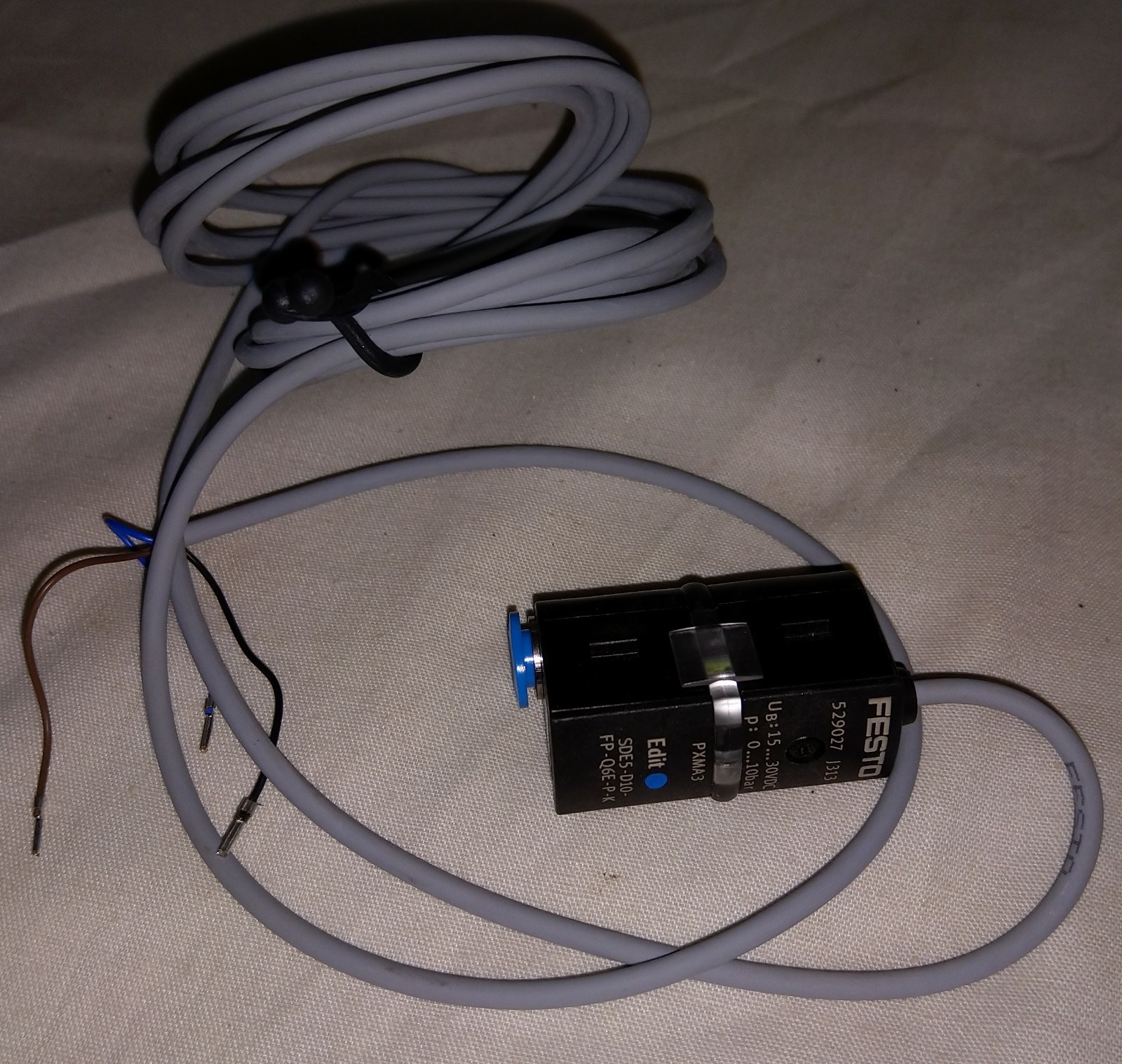 FESTO 529027 SDE5-D10-FP-Q6E-P-K Pressure Sensor | eBay