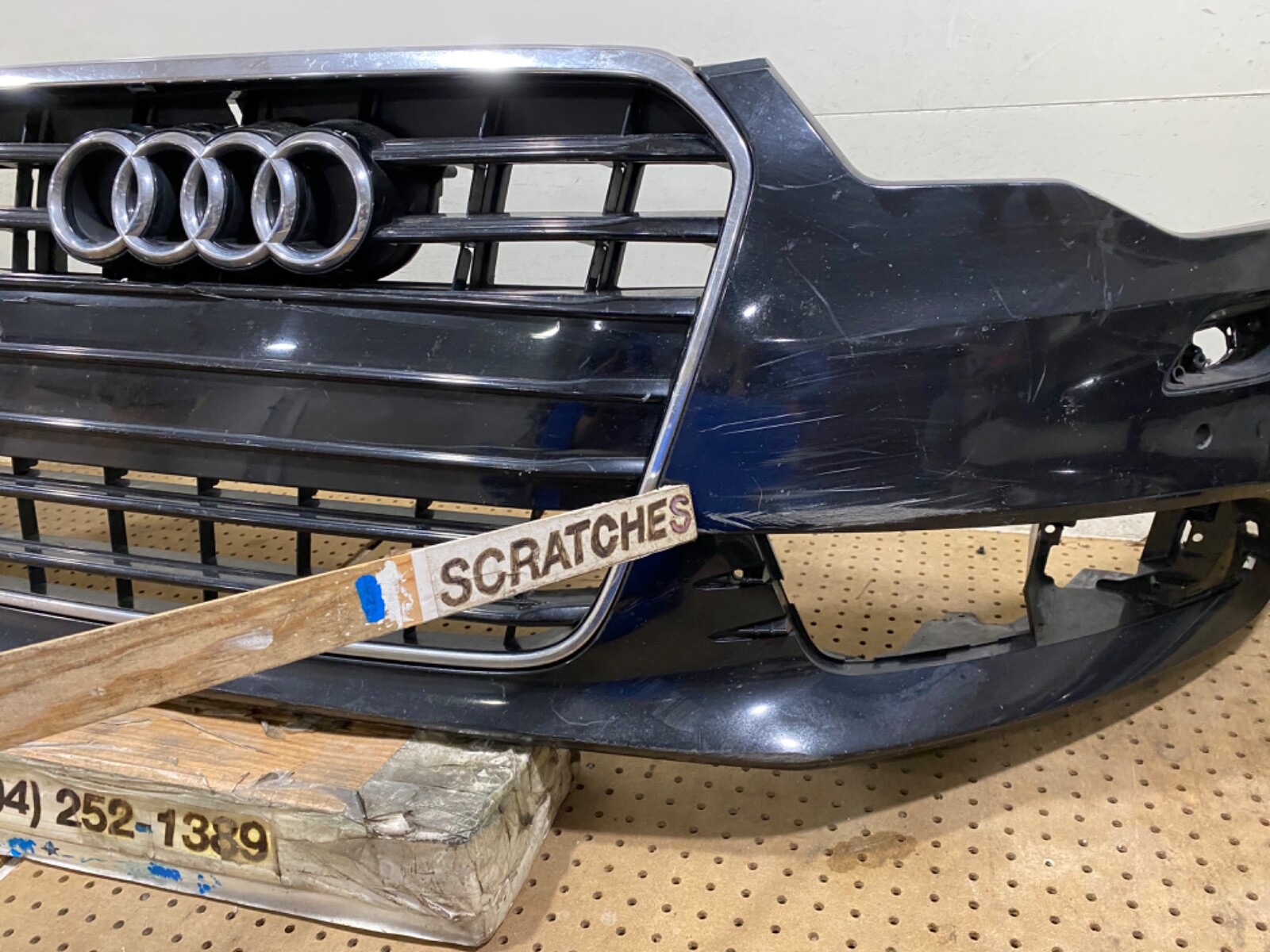 2012-2015 Audi A6 2.0L 3.0L A/T Quattro Front Bumper base cover ...
