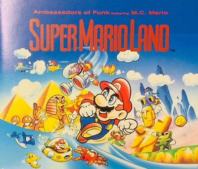 Super Mario Land CD Soundtrack Ambassadors of Funk featuring M.C Mario ...