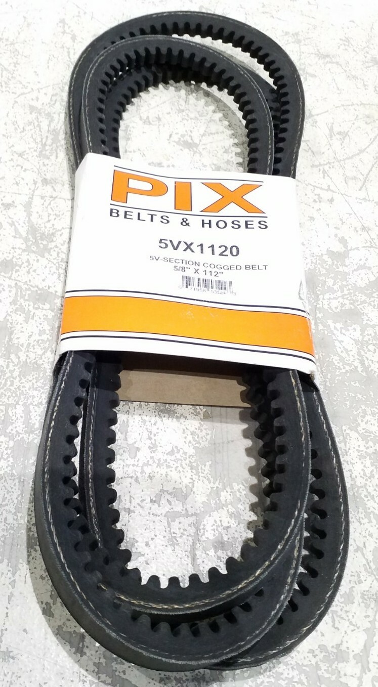 5VX 1120 PIX X'tra Cogged V-Belt Free Shipping Free Returns 5VX1120 PIX ...