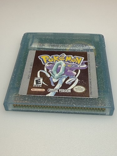 Pokemon Crystal Nintendo Gameboy Color Cartridge, Authentic and Tested ...