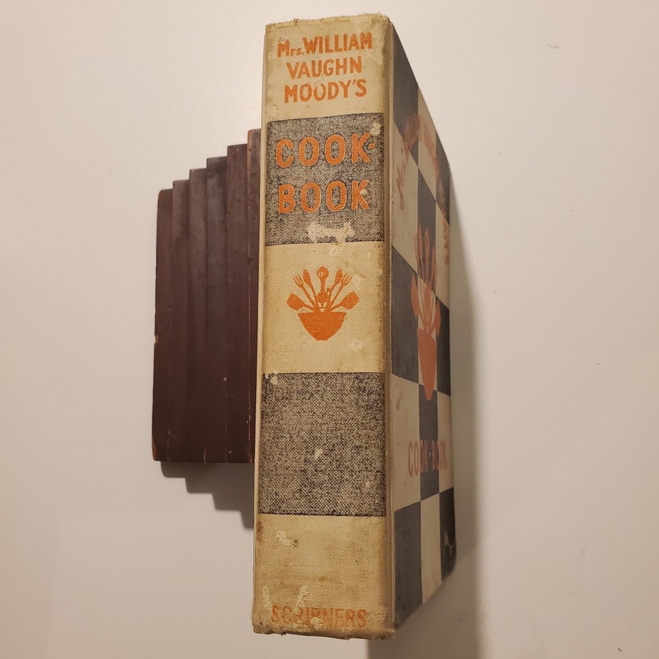 Antiqued Mrs. William Vaughn Moody's Cook-Book. 1931. First Edition | eBay
