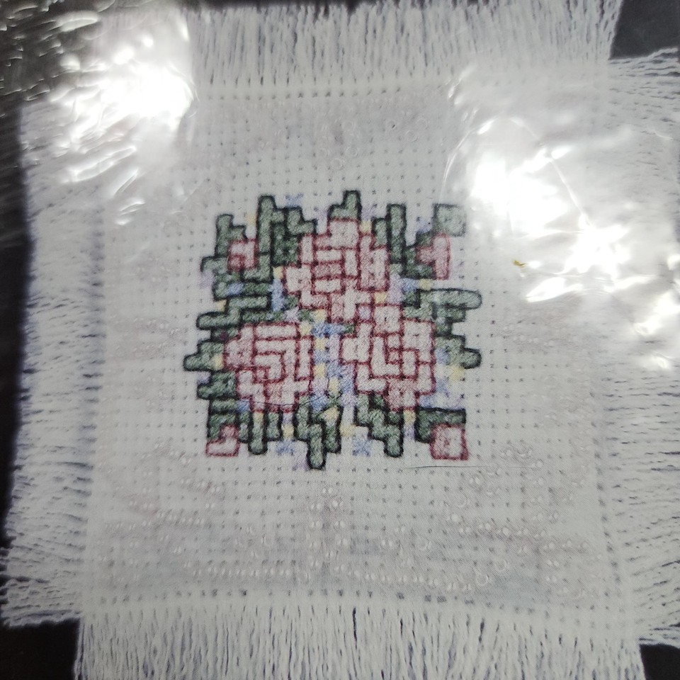 3 Banar Designs Cross Stitch Kits Floral Boquet + Chives +Blue Birds ...