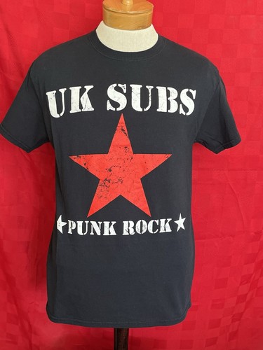 1990s VINTAGE UK Subs Punk Rock Shirt Size Medium US Tour Concert | eBay