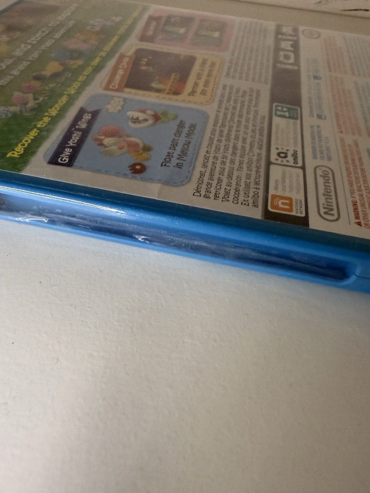 Yoshi's Woolly World (Wii U, 2015) Brand New Factory Sealed US Version ...