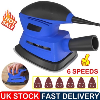 Electric Detail Mouse Palm Sander Variable Speed Heavy Duty with ...