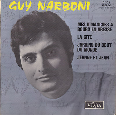 GUY NARBONI LA CITE FRENCH ORIG EP JEAN-PAUL MENGEON | eBay