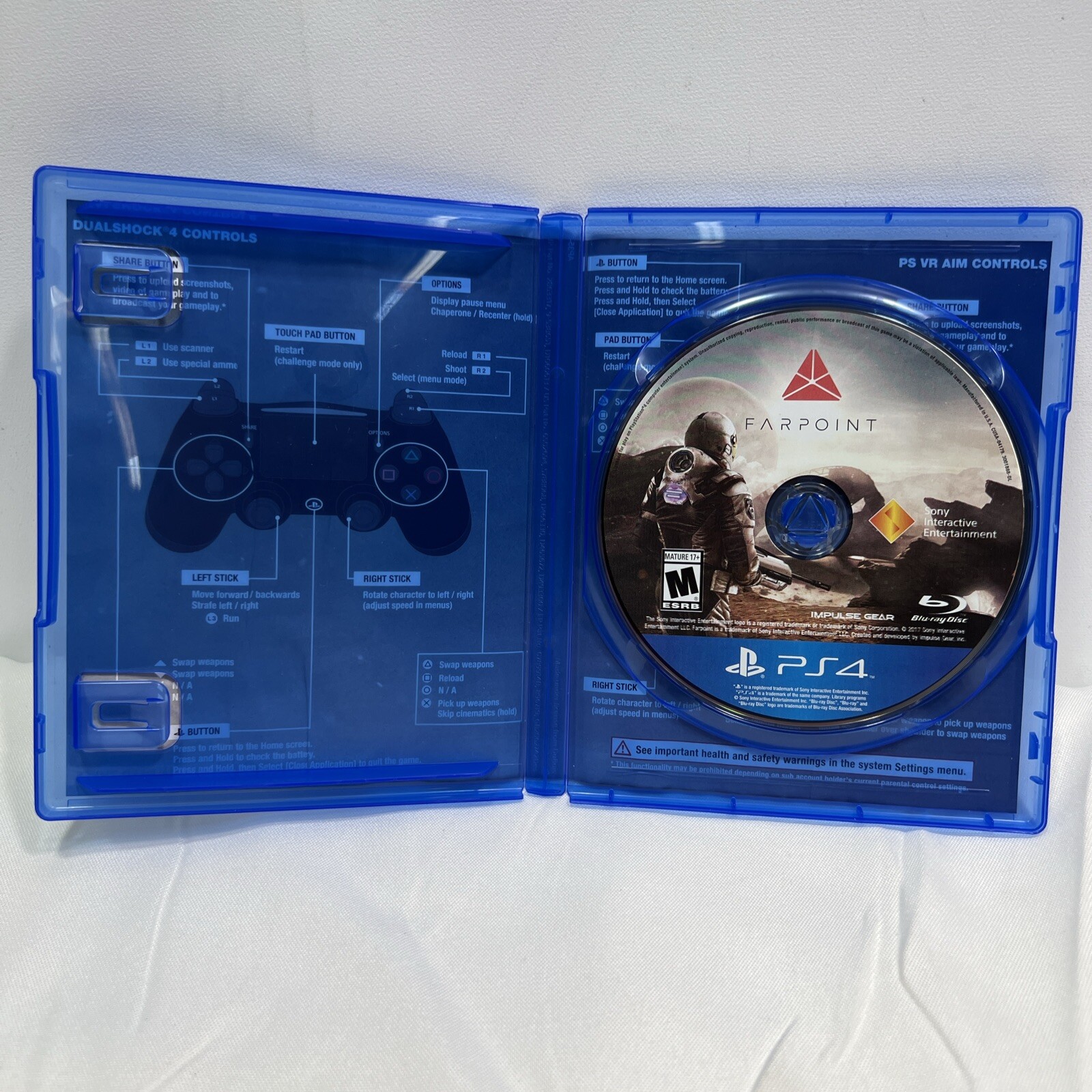 Farpoint Sony PlayStation 4 (2017) PS4 PSVR VR | eBay