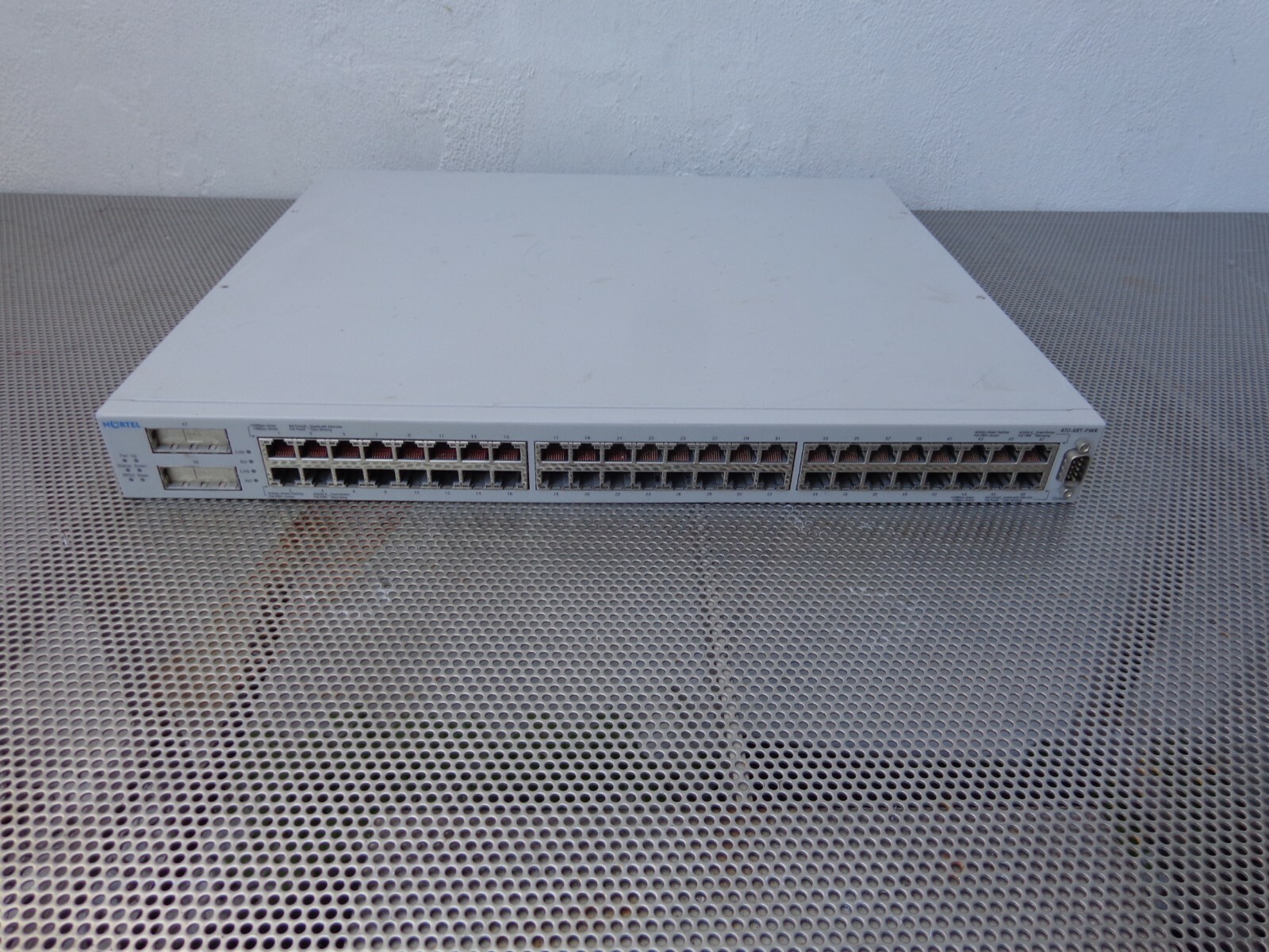 Nortel Networks 470-48T-PWR 48-Port Gigabit Network Switch AL2012A52 ...