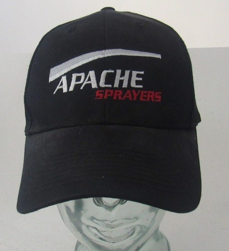 Apache Sprayers Black Advertising Baseball Trucker Ha… - Gem