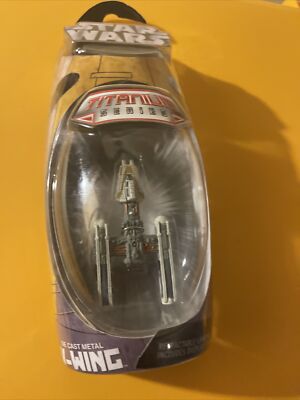 Star Wars Titanium Series (2005) Hasbro Y-Wing Die-Cast Toy Vehicle | eBay