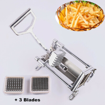 Horizontal Potato Chipper Fries Slicer Chip Cutter Chipper Maker Tool ...