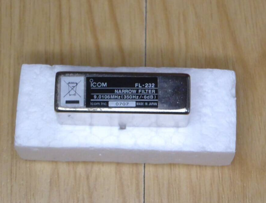 Icom FL-232 350HZ Narrow CW Filter IC-R75 /IC-756/ IC-706MKIIG /IC ...