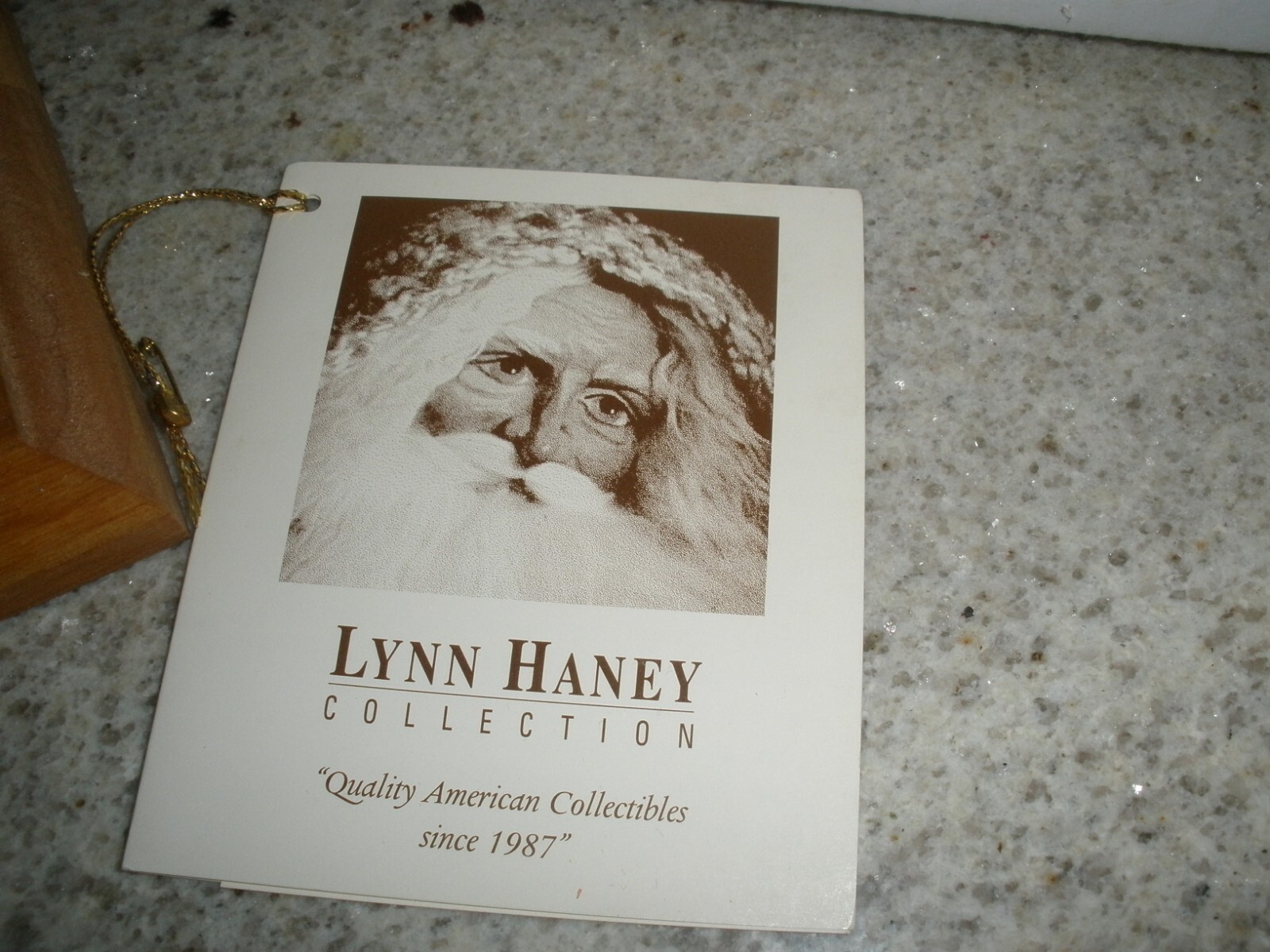 HTF Lynn Haney Collection Holiday Rhapsody Style #1678 Santa RARE With ...