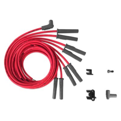 MSD 31189 - Super Conductor Spark Plug Wire Set (for Distributor ...
